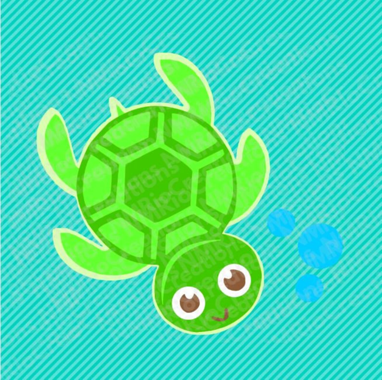 Baby Turtle SVG File, Clipart, INSTANT DOWNLOAD - Svg,pdf,dxf,eps, Png ...