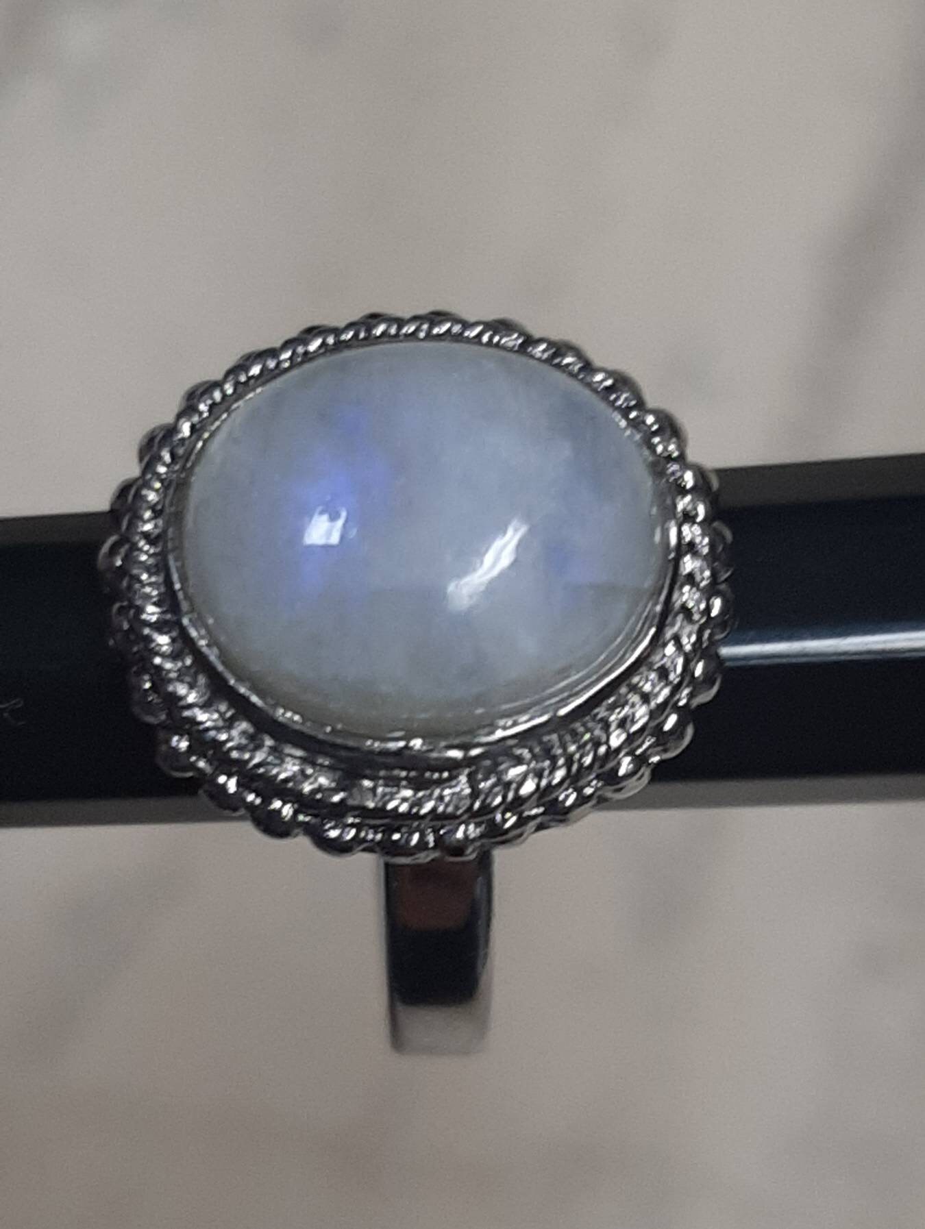 Vintage Chuck Clemency Karis Collection Moonstone Ring. Size 7. - Etsy