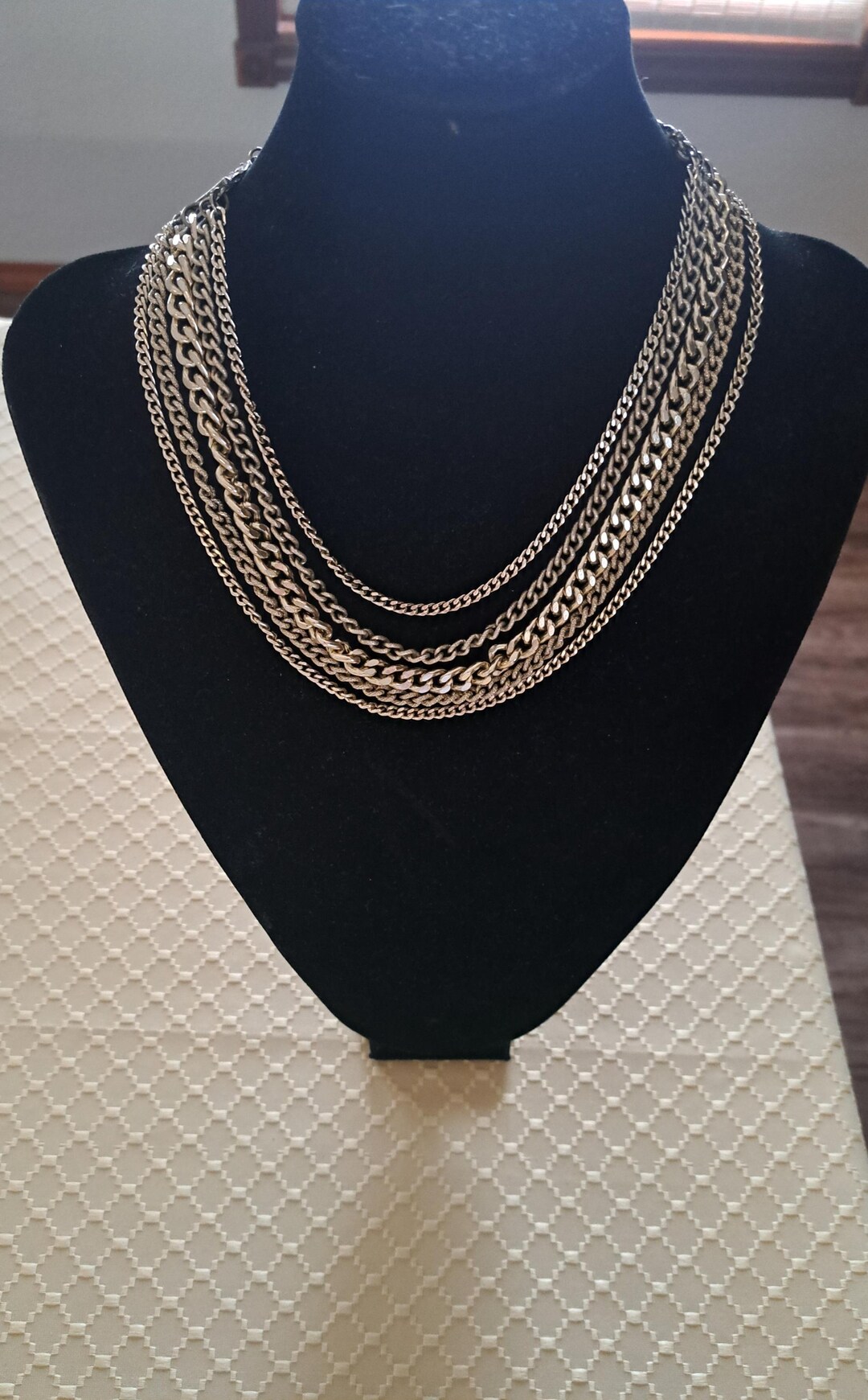 1950's Japan Aluminum Metal Multi-strand Bib Choker Necklace - Etsy