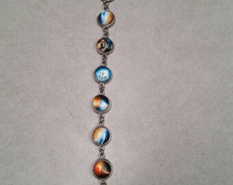 Solar Eclipse Bracelet, Solar Eclipse, Sun Eclipse, Sun Bracelet, Solar ...