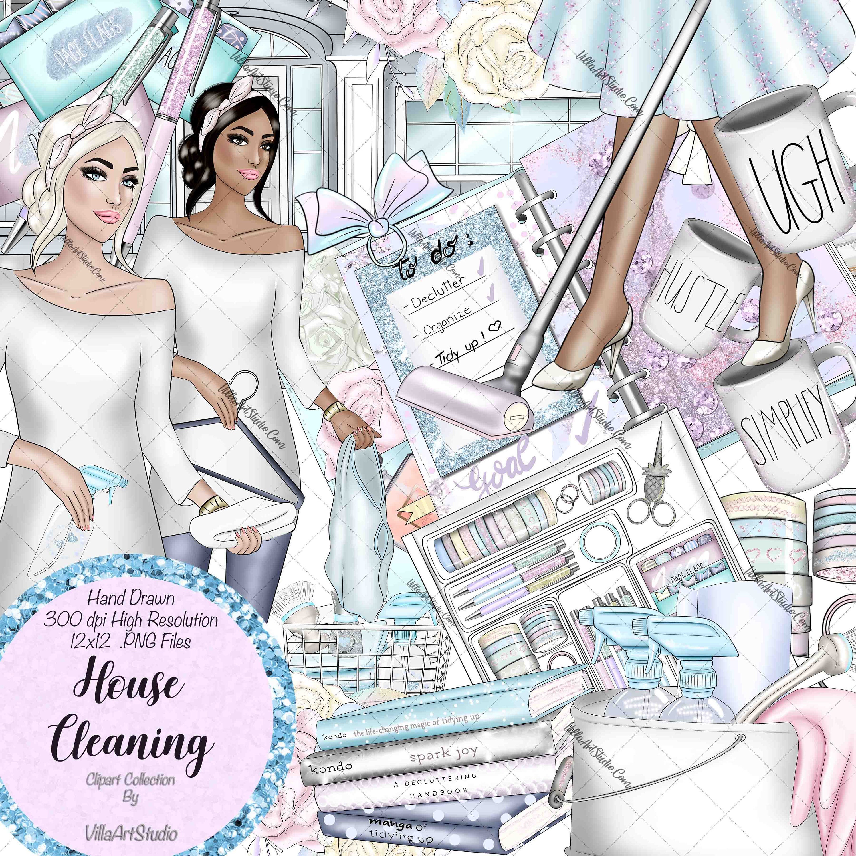 Free House Cleaning Clipart