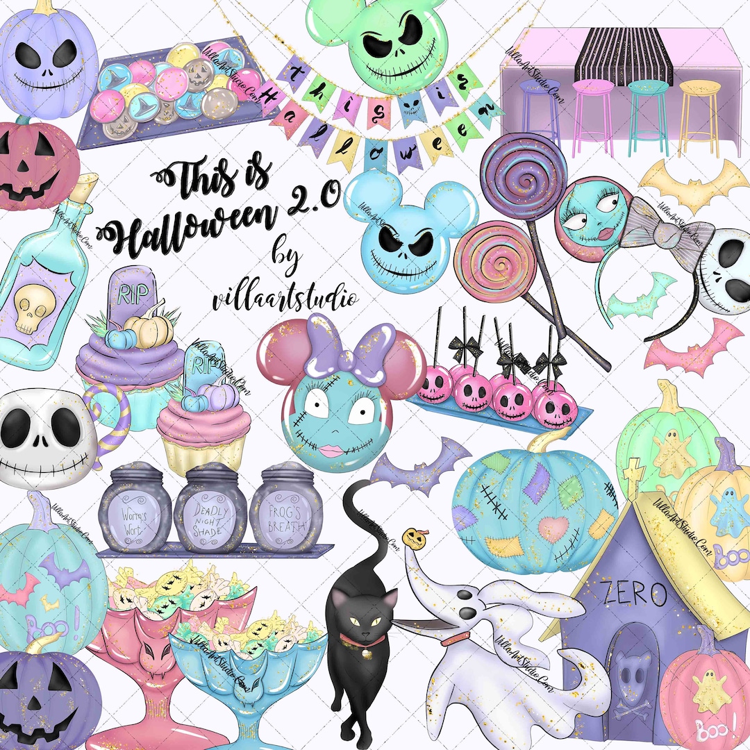 This is Halloween 2.0 Clipart Hand Drawn Halloween Happy Halloween ...