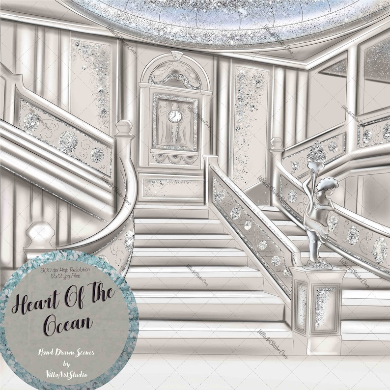 Heart of the Ocean, Hand Drawn Scenes, Titanic, Valentines Art, Planner ...