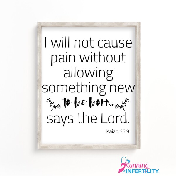 Isaiah 66 9 - Etsy