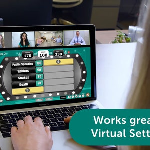 Answer Battle - Virtual Party - Customizable Trivia Powerpoint Template ...