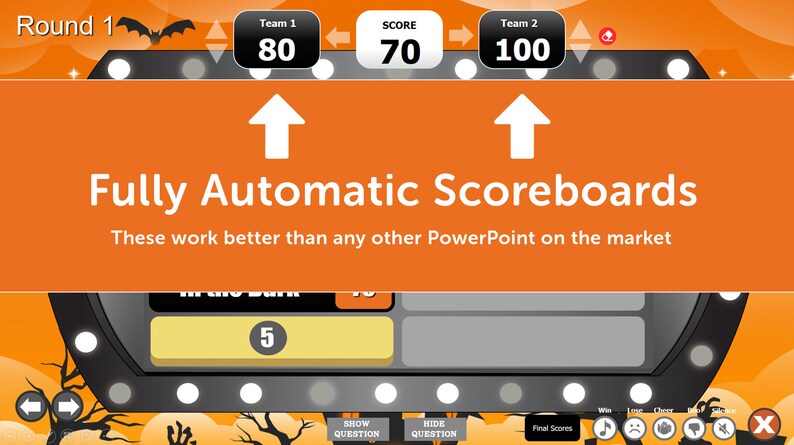 Fun Halloween Game Answer Battle - Fun Trivia Powerpoint Game - Mac PC ...