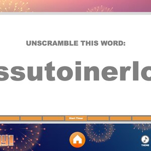 New Year's Eve Jeoparody With Scoreboard - Fun Trivia Powerpoint Game ...