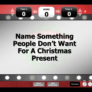 Christmas Answer Battle With Scoreboard - Trivia Powerpoint Game - Mac ...
