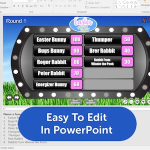 Easter Non Religious Answer Battle - Family Trivia Powerpoint Game ...