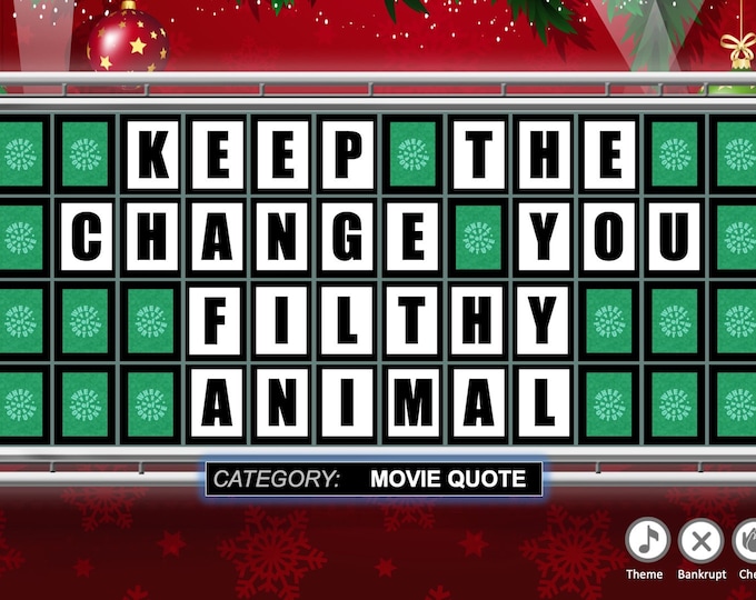 Printable Group Christmas Game, Holiday Party Game, Christmas Activity ...