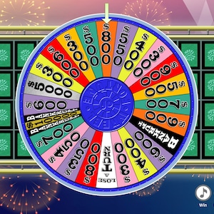 Wheel of New Year's Eve - Wheel of Wining Game - Powerpoint Game PC ...