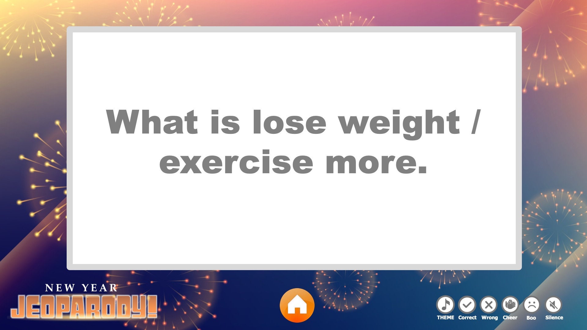 New Year's Eve Jeoparody With Scoreboard - Fun Trivia Powerpoint Game ...