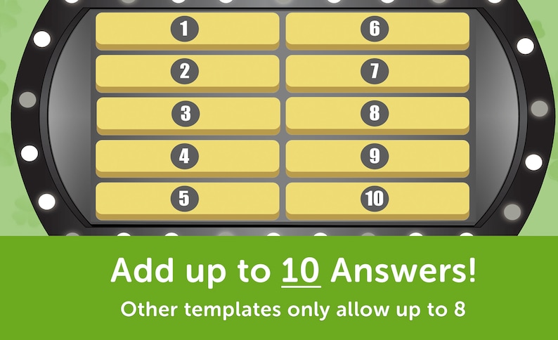 St Patricks Day Answer Battle - Family Trivia Powerpoint Game Automatic ...