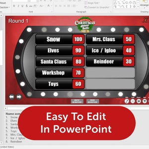Christmas Answer Battle Vol. 2 With Scoreboard - Trivia Powerpoint Game ...