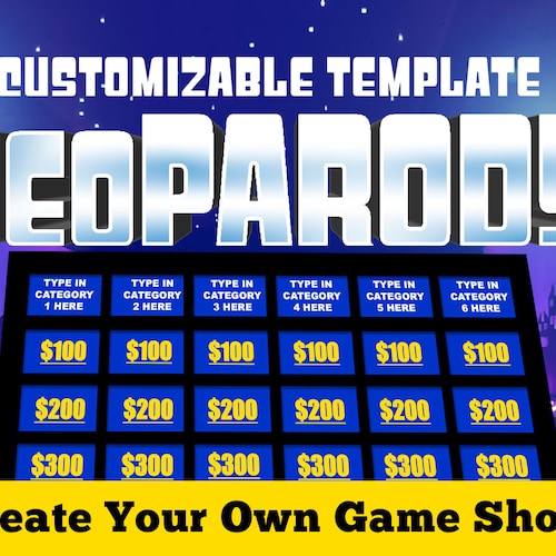 Halloween Jeoparody Trivia Powerpoint Game Mac and PC - Etsy