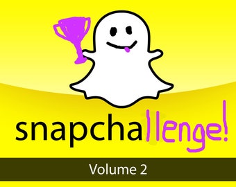 Snapchallenge Snapchat Themed Photographic Memory Game | Etsy