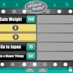 50 Rounds - Answer Battle - Virtual Party Customizable Trivia ...