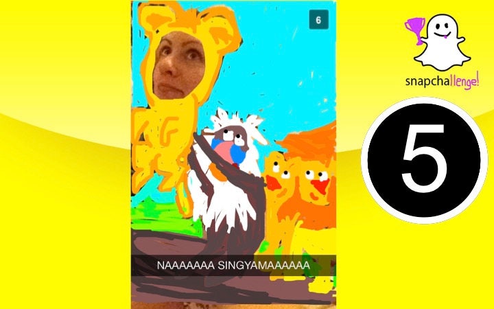 Snapchallenge - Snapchat Themed Photographic Memory Game - Etsy