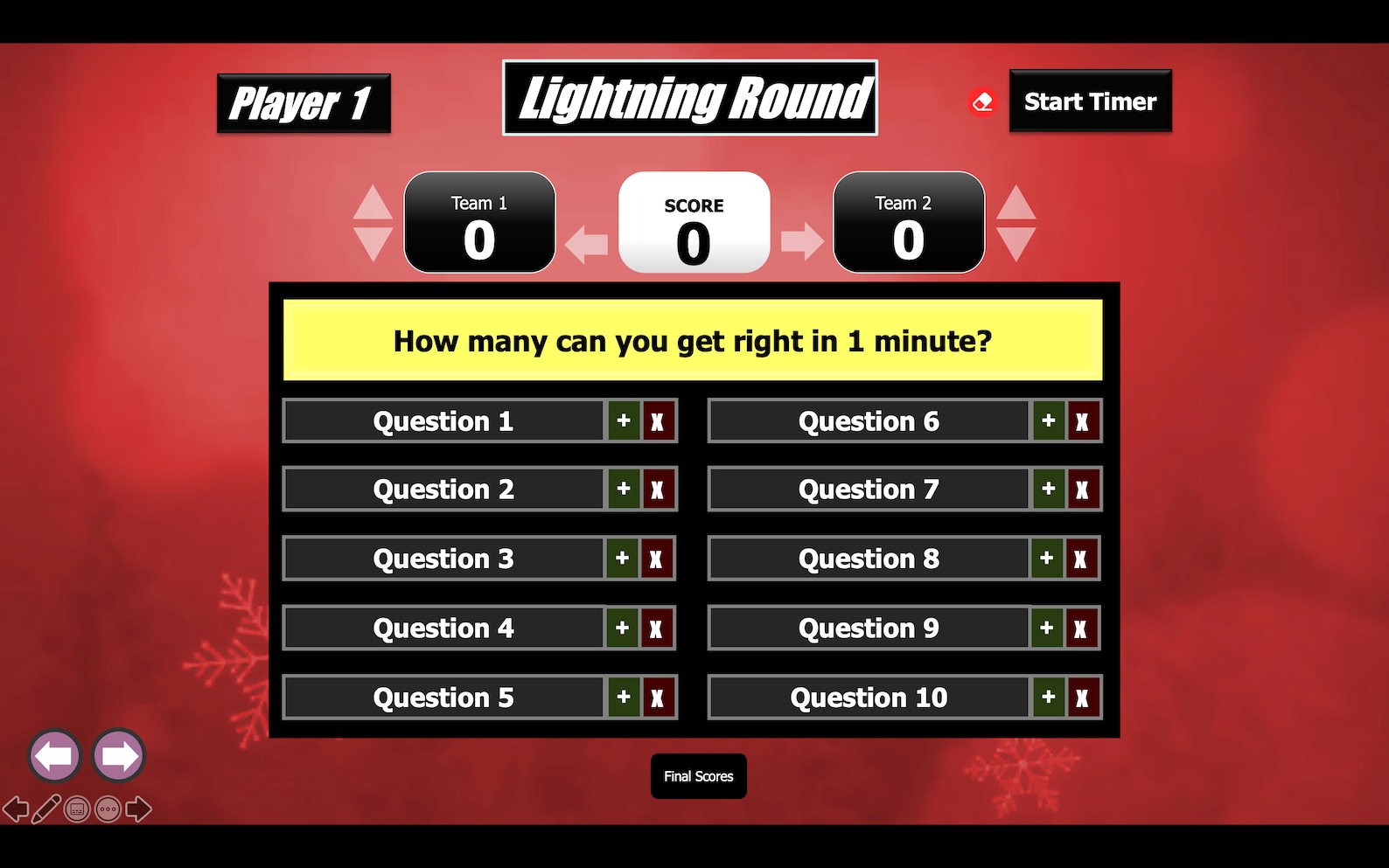 Christmas Answer Battle With Scoreboard Trivia Powerpoint - Etsy