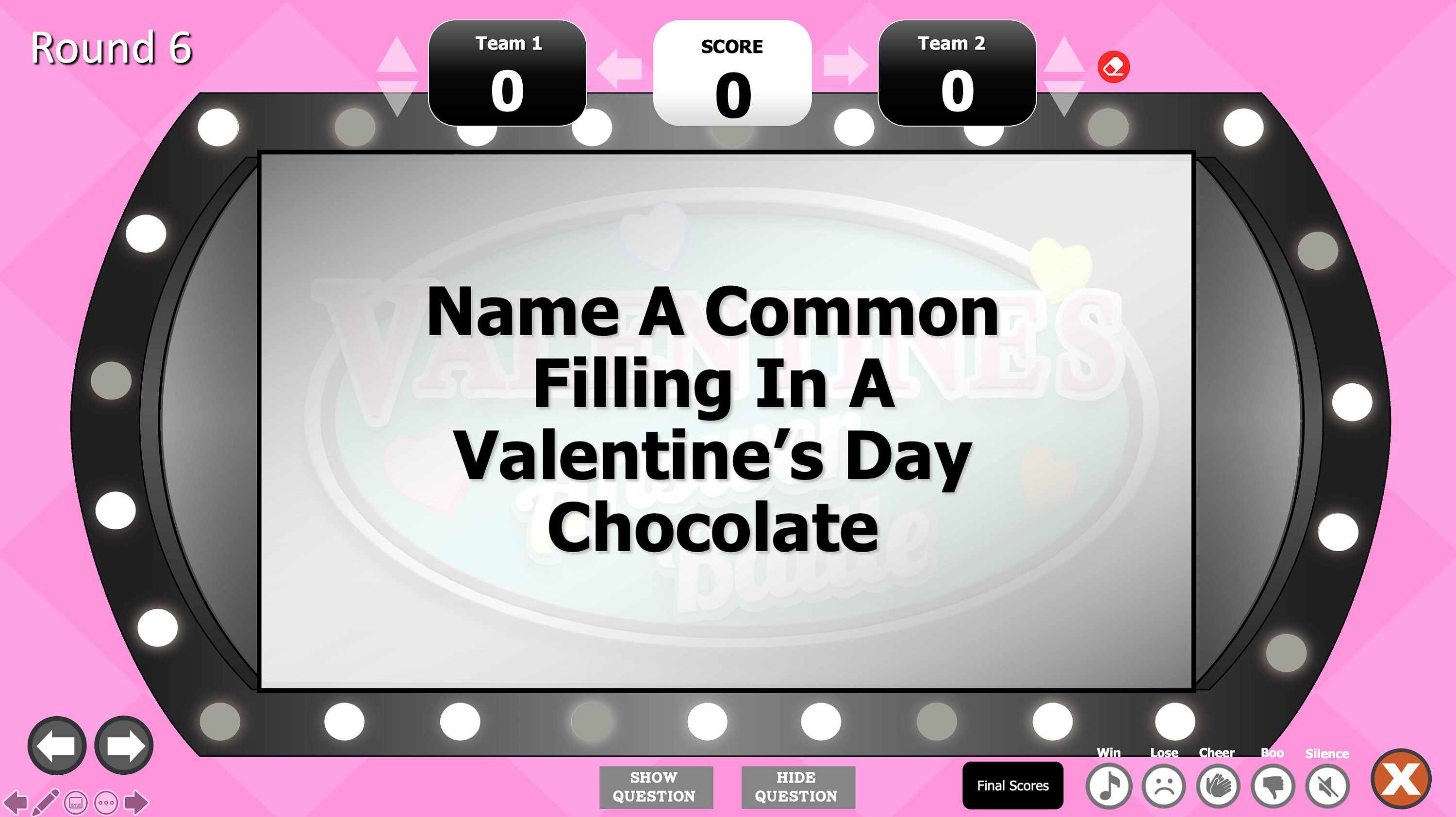Valentine's Day Answer Battle Family Trivia Powerpoint | Etsy