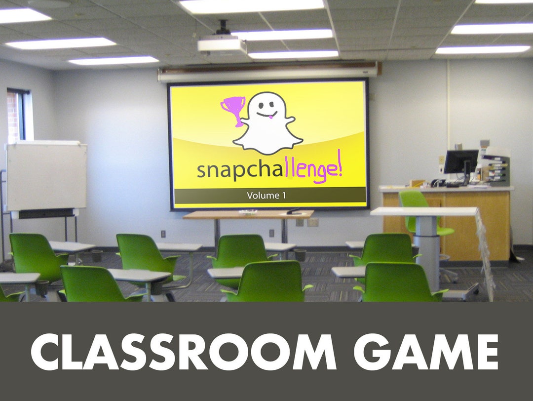 Snapchallenge - Snapchat Themed Photographic Memory Game - Etsy