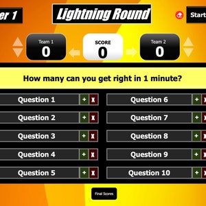 Thanksgiving Answer Battle Game - Fun Trivia Powerpoint Game - Mac PC ...