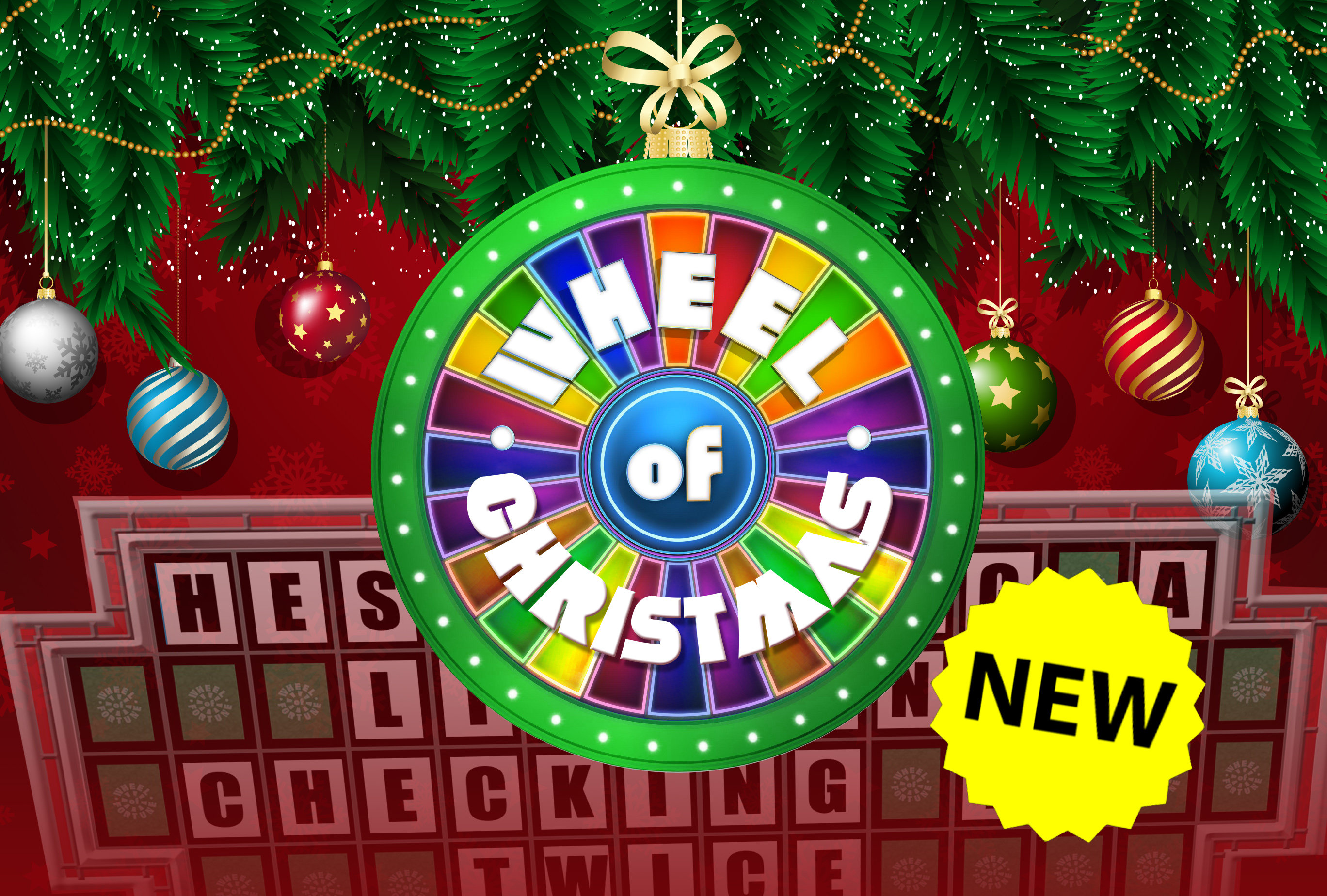 Wheel of Christmas Game With Scoreboard - Powerpoint Game PC & MAC ...