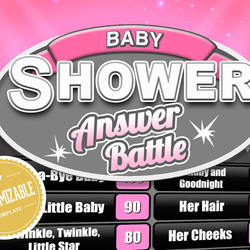 Virtual Baby Shower Powerpoint - Etsy