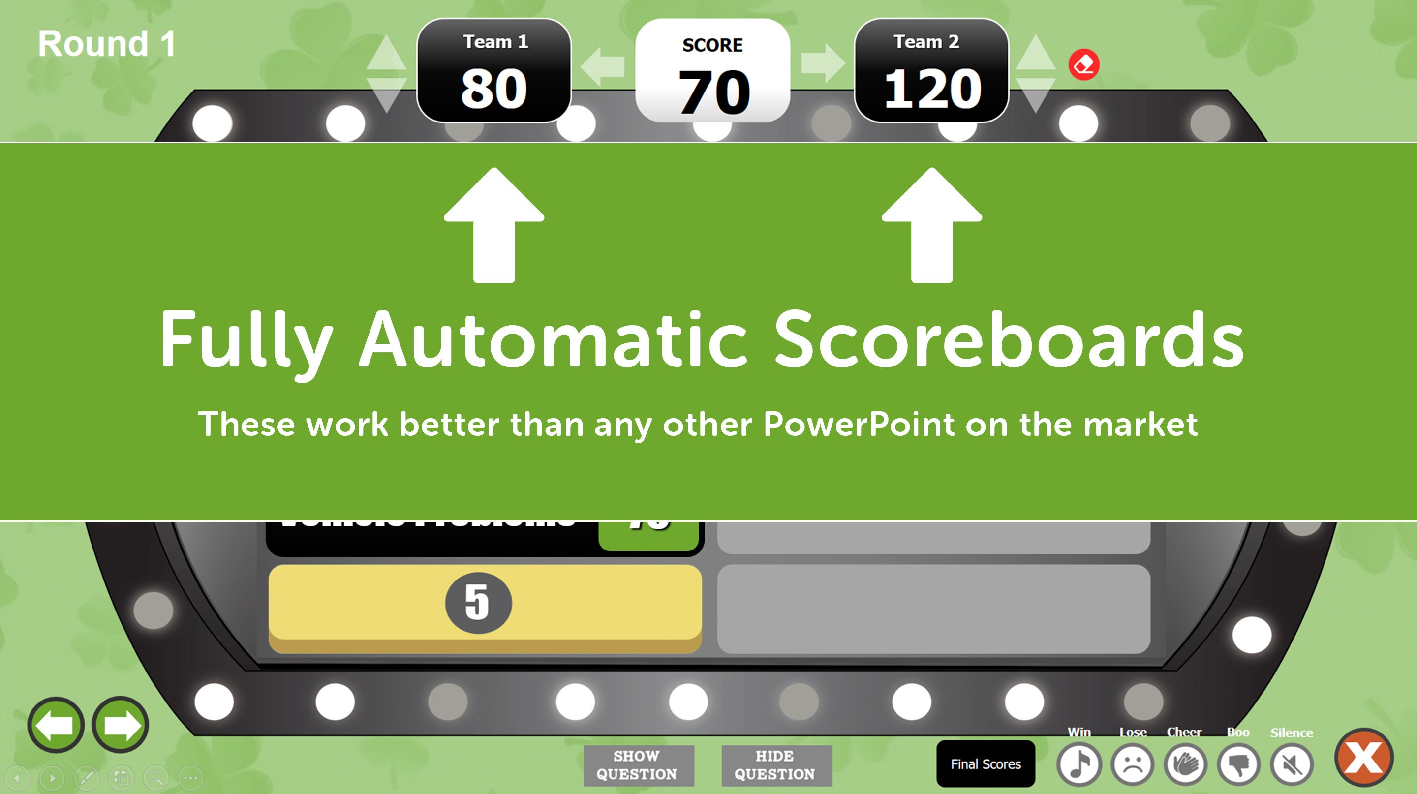 St Patricks Day Answer Battle - Family Trivia Powerpoint Game Automatic ...