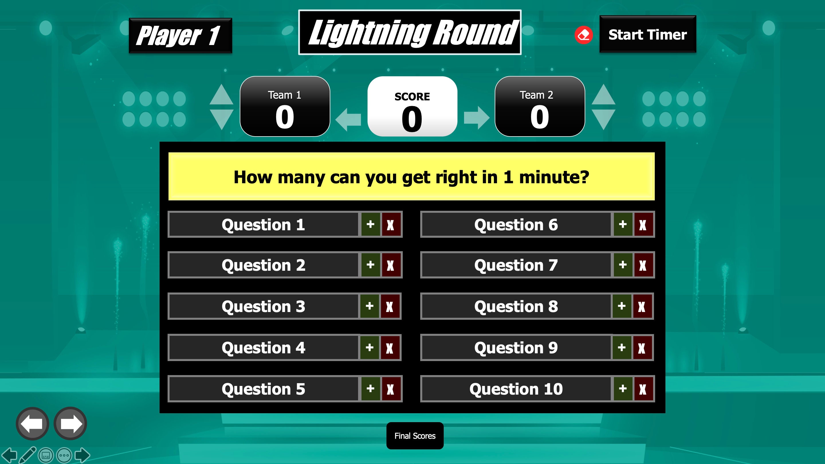 Answer Battle Virtual Party Customizable Trivia Powerpoint | Etsy