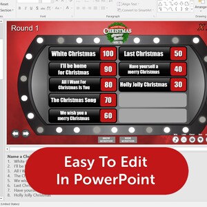 Christmas Answer Battle Vol. 3 With Scoreboard - Trivia Powerpoint Game ...