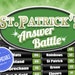 St Patricks Day Answer Battle - Family Trivia Powerpoint Game Automatic ...