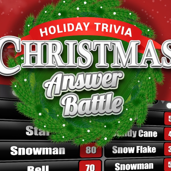 Christmas Family Feud - Etsy