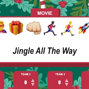 Christmas Movie EMOJI Challenge With Scoreboard - Mac PC and iPad ...