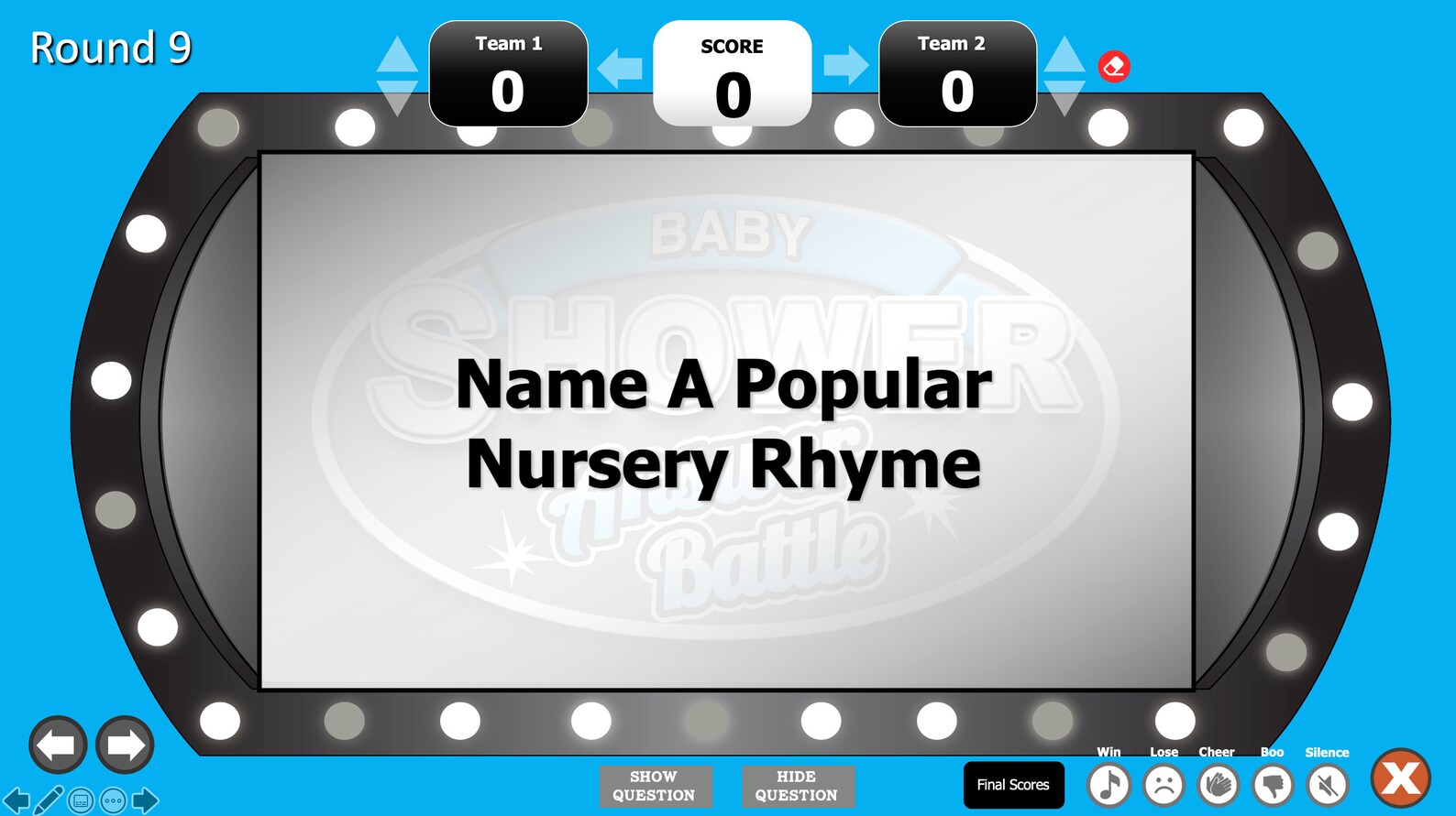 Virtual Baby Shower Game - Answer Battle - Baby Boy Trivia Powerpoint ...