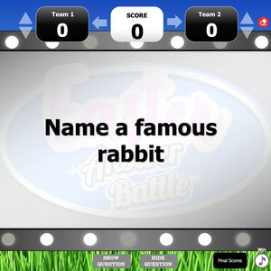 Easter Non Religious Answer Battle - Family Trivia Powerpoint Game ...
