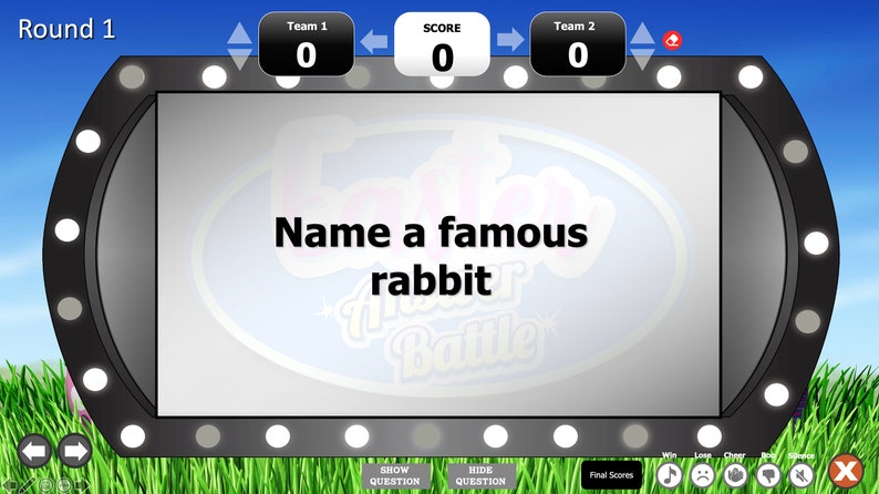 Easter Non Religious Answer Battle Family Trivia Powerpoint - Etsy