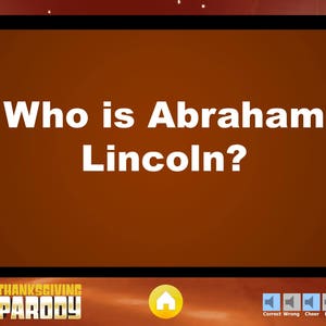 Thanksgiving Jeoparody With Scoreboard - Trivia Fun Powerpoint Game ...