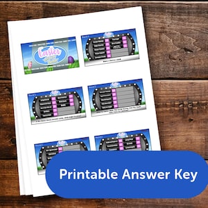 Easter Non Religious Answer Battle - Family Trivia Powerpoint Game ...