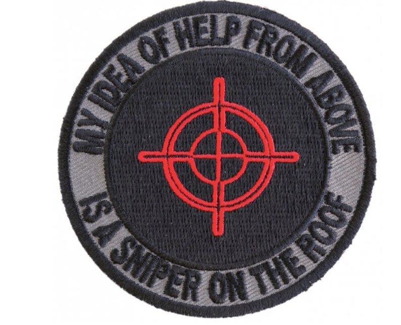 My Idea of Help From Above Sniper on Roof Patch - Etsy
