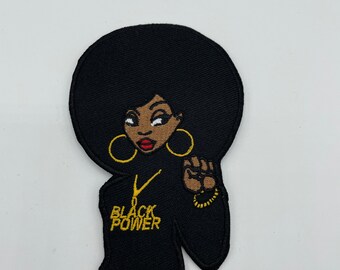 Black Power Patch | Etsy