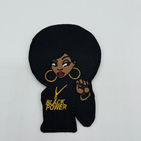 Black Power Patch - Etsy