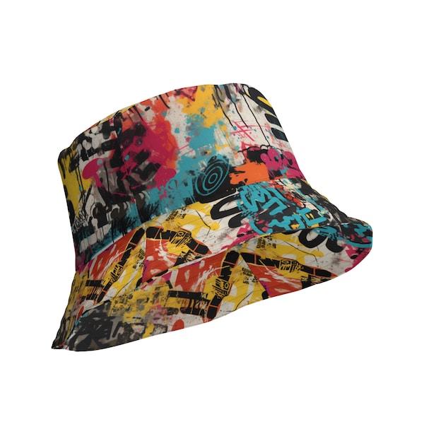 Graffiti Hat - Etsy