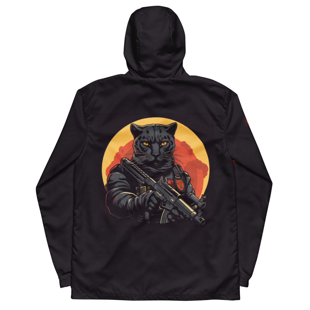 2A Urban Streetwear Windbreaker, Black Panther Jacket, Tactical ...