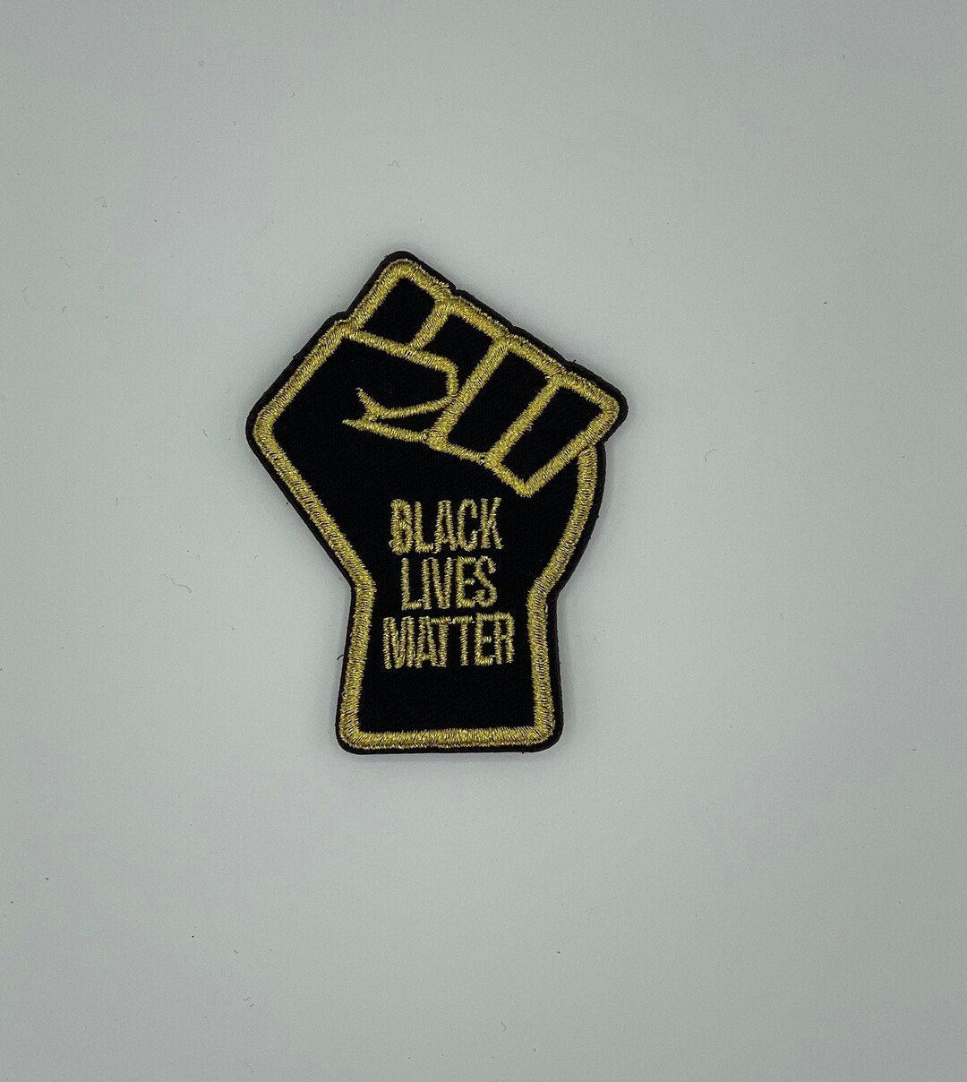 Black Lives Matter Patch BLM Merch Black Fist Patch Pro - Etsy