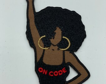 Mom Boss CEO Embroidered Iron On, Sew on Patch Woman Entrepreneur Patch ...