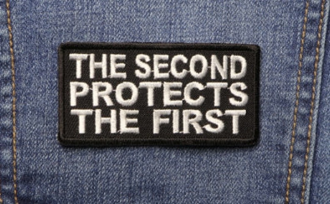 Second Amendment Iron on Patch - Etsy