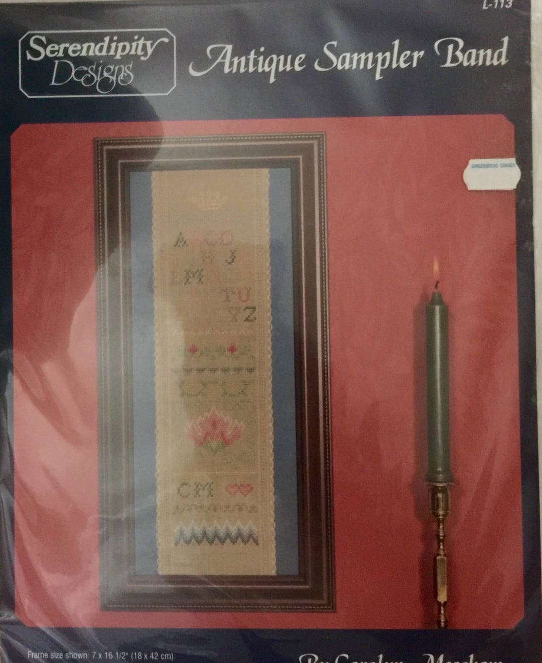 Antique Sampler Band by Serendipity Designs Cross Stitch Kit - Free ...