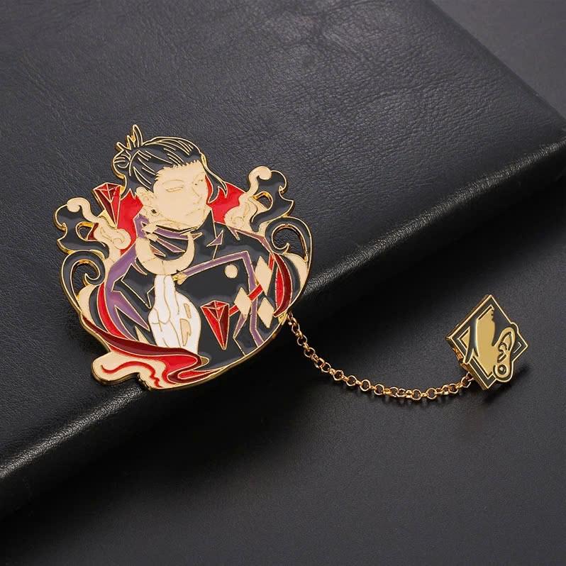 Satoru Gojo Enamel Pin, Jujutsu Kaisen Pin Collection, Gojo Anime Lover ...