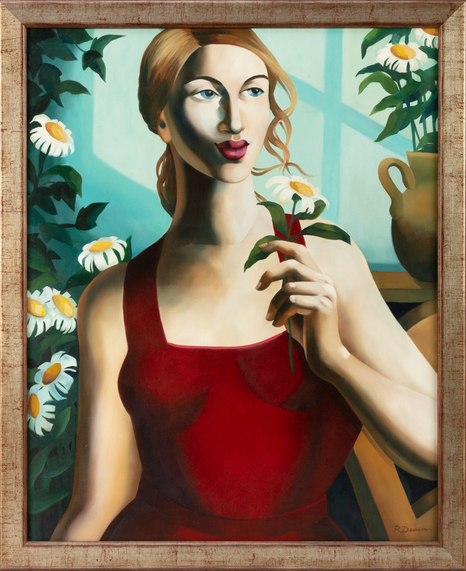 Original Oil Painting on Canvas, Framed, by RACHEL DEACON Entitled ...